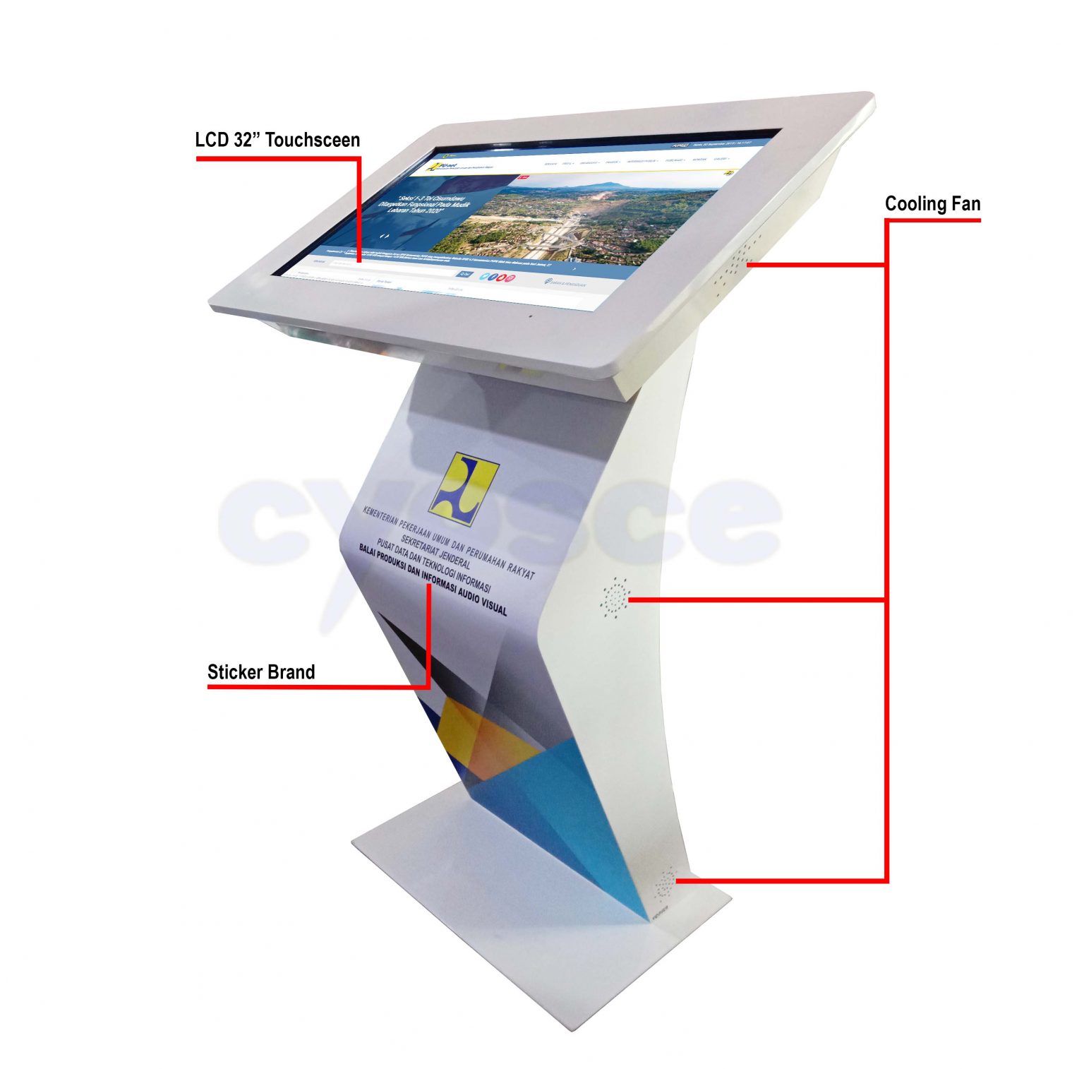 Kiosk Anjungan Informasi - Kiosk Cyosce